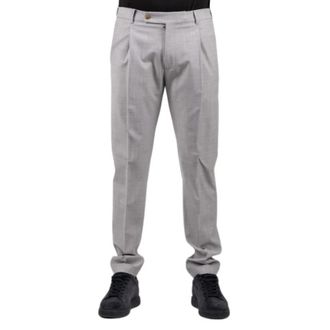 Berwich Retrolong Hose - - Trousers - Herren - Grau - S