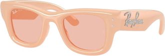 Ray-Ban unisex, Accessoires, Orange, Taille: 47 MM Wayfarer Puffer