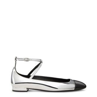 Stuart Weitzman Eden Riemchen Ballerina - - Shoes - Damen - Grau - 36 EU