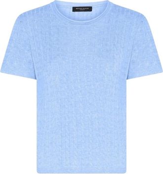 Bruuns Bazaar Femme, Tops, Bleu, Taille: 40 FR AnemoneBBGlenda Knit