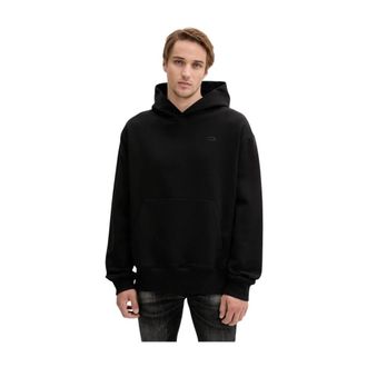 Diesel Hoodie - - Sweatshirts & Hoodies - Herren - Schwarzk - M