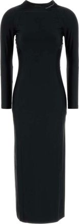 Alexander Wang Femme, Robes, Noir, Taille: 40 FR Stretch Nylon Dress