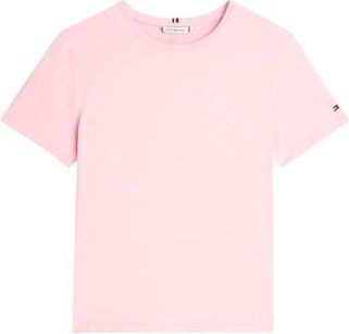 Tommy Hilfiger T-shirt manches courtes en coton m&eacute;lang&eacute;