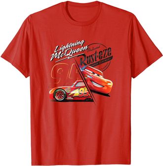 Disney Pixar Cars Lightning Mcqueen Rusteze T-Shirt