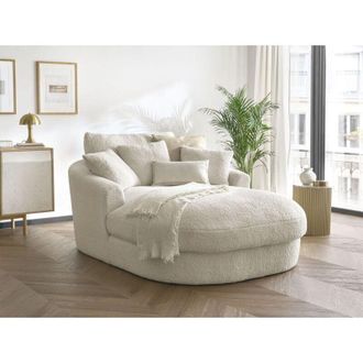BOBOCHIC Bobochic - M&eacute;ridienne belem tissu bouclette Beige
