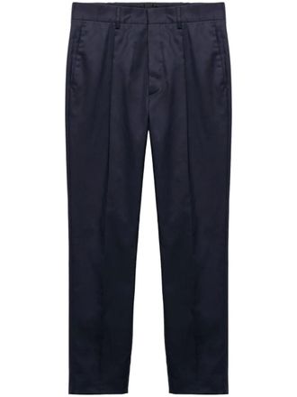 Prada pantalon en coton - Bleu