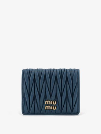Miu Miu Quilted leather wallet - MIU MIU - gender_Woman