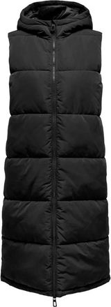 Only &Auml;rmellose Puffer Weste - - Jackets - Damen - Schwarzk - M