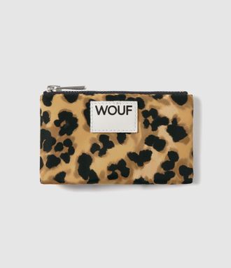 Wouf Porte-cartes Féline Léopard