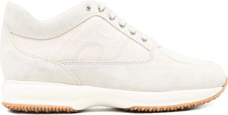 Hogan Homme, Chaussures, Beige, Taille: 43 EU Baskets Interactives