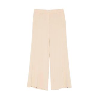 Alberto Biani Wide Leg Hosen - - Trousers - Damen - Beige - 2XS