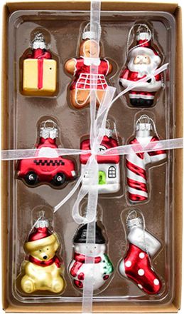 Generico Christbaumschmuck - Anhänger für Weihnachtsbaum des Weihnachtsmanns | Weihnachten in Form von Schneemann und Weihnachtsmann | Schneemann-Anhänger Paar