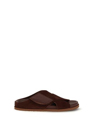 Pedro Garcia Womens Sandals Danai Brunette Beaver Upper: Double Velvet