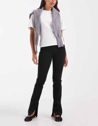 & Other Stories pantalon ajust&eacute; noir