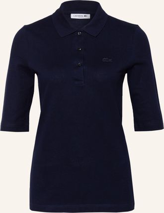 Lacoste Piqué-Poloshirt Mit 3/4-Arm blau