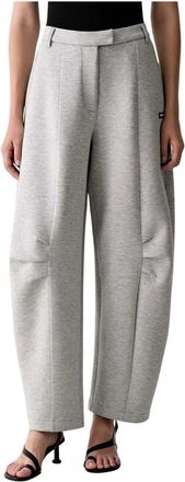 Rotate Rotate Birger Christensen, Femme, Pantalons, Gris, Taille: 36 FR Pantalons de surv&ecirc;tement