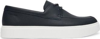 Calvin Klein Halbschuhe Hybrid Clean Boat Shoe Lth HM0HM02233 Dunkelblau