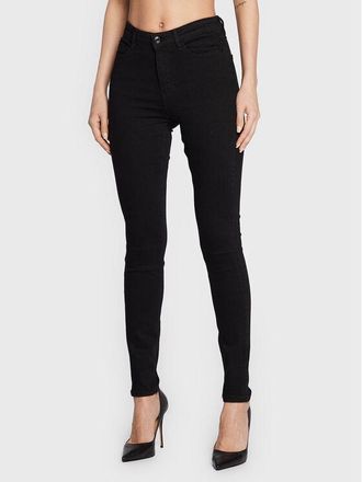Guess Jeans 1981 W2YA46 D4PZ1 Schwarz Skinny Fit