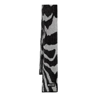 Moschino Abstrakter Strickschal - - Accessories - Damen - Mehrfarbig - ONE SIZE