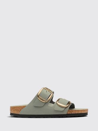 Birkenstock Sandales &agrave; Talons Femme couleur Vert Sauge