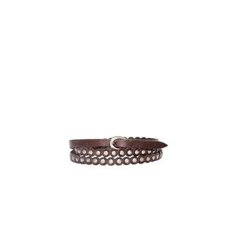 Orciani Stylischer Lederg&uuml;rtel - - Accessories - Damen - Braun - 80 CM