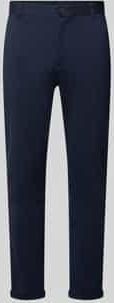 Lindbergh Slim Fit Hose mit Viskose-Anteil in verk&uuml;rzter Passform