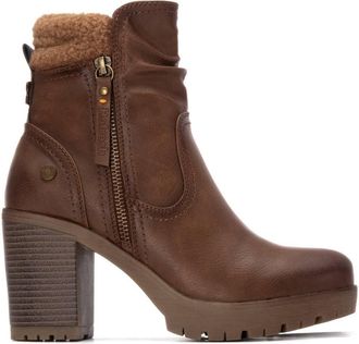 Refresh Freizeitstiefeletten Damen Kamel - Bequeme und vielseitige Schuhe - Casual Mode - Modell 17319901 (Gr&ouml;&szlig;e 38)