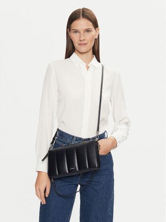 Calvin Klein Handtasche Line Quilt Shoulder Bag K60K612787 Schwarz