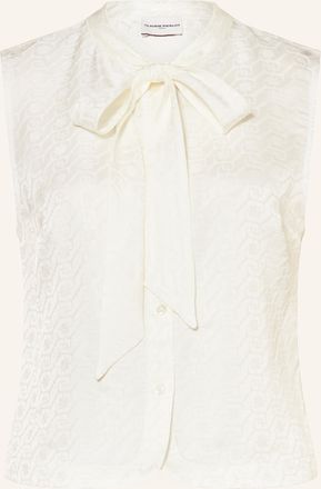 Claudie Pierlot Claudie Pierlot Blusentop Mit Schluppe weiss