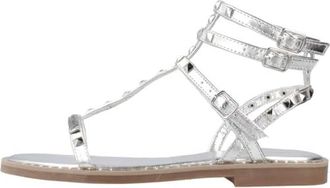 Les Tropeziennes LES TROPEZIENNES PAR M. BELARBI Femme Coralie Chaussures Ville Sandale, Argent, 40