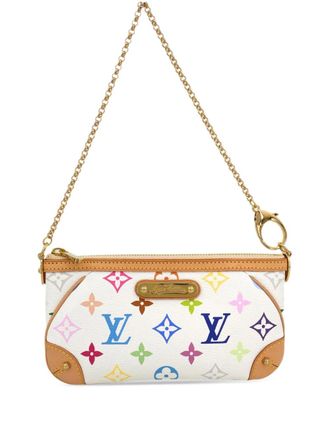 Louis Vuitton x Takashi Murakami sac à main Pochette Milla MM (2009) - Tons neutres