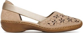 Rieker Halbschuhe 41356-60 Beige