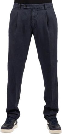 Berwick 1707 Homme, Pantalons, Bleu, Taille: 3XL Retro Long