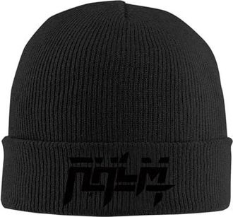 Generic Chapeau pour Hommes, Calligraphie Arabe, Simple Noir pour Femmes, Bonnet tricot&eacute; Unisex, Bonnet, Chaud Hiver, Chaleur Thermique pour No&euml;l en Plein air