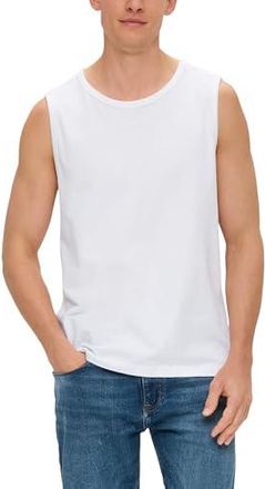 s.Oliver 2155033 T-Shirt, Blanc 0100, XL Homme
