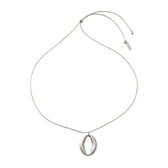 Dansk Copenhagen Collier long r&eacute;glable Sigrid - Femme - Accessoires - Gris - Taille: ONE Size