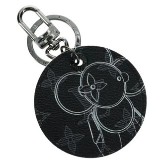 Louis Vuitton Pre-owned Monogram Eclipse Canvas Schl&uuml;sselhalter - - Pre-owned - Damen - Schwarzk - ONE SIZE