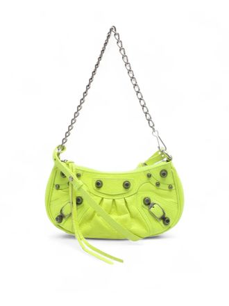 Balenciaga mini sac &agrave; main Le Cagole BB (2010-2025) - Jaune