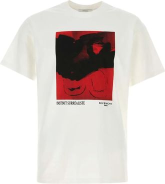 Givenchy graphic-print T-shirt - Wei&szlig;