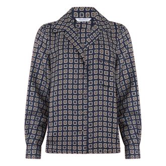 Max Mara Damen, Blusen & Hemden, Blau, MGr&ouml;&szlig;e