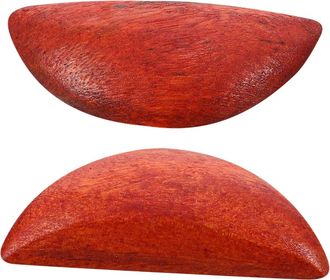 Cabilock 2stücke Teiliges Holy Cups Aus Robustem Pfirsichholz Stilvolles Divinationswerkzeug Für Taoismus Kompakt Und Leicht Für Spirituelle Anwendungen Und De