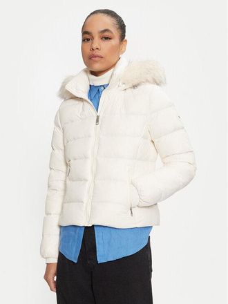 Tommy Hilfiger Daunenjacke WW0WW43520 &Eacute;cru Regular Fit