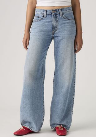 Levi's 5-Pocket-Jeans LEVIS MIDDY BALLOON, Damen, Gr. 26, L&auml;nge 30, twisted vibe, Denim/Jeans, Obermaterial: 100% Baumwolle, unifarben, normal lang, Jeans 5-