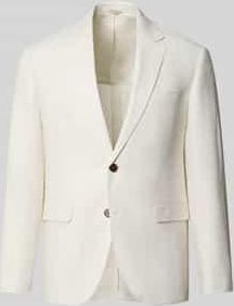Selected Regular Fit Sakko aus Leinen-Baumwoll-Mix
