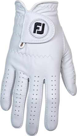 FootJoy Herren Golfhandschuh CabrettaSof für Rechtshänder, Weiß, L