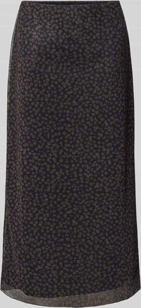 robe légère Midirock mit blickdichtem Unterrock