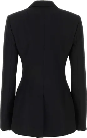 Philosophy di Lorenzo Serafini Grain De Poudre Blazer - Black
