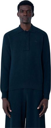 Lacoste Homme, Tops, Noir, Taille: M Pull Polo &agrave; Motif Logo
