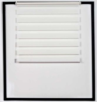 Clp Doppelrollo mit Klemmfix Fixierung ohne Bohren I Duo Fenster-Rollo mit Klemmträger Größen, Farbe:grau, Größe:60x150 cm