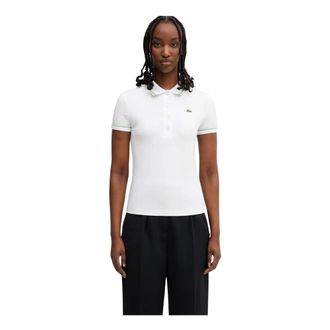 Lacoste Polo Shirts - - Tops - Damen - Wei&szlig; - L